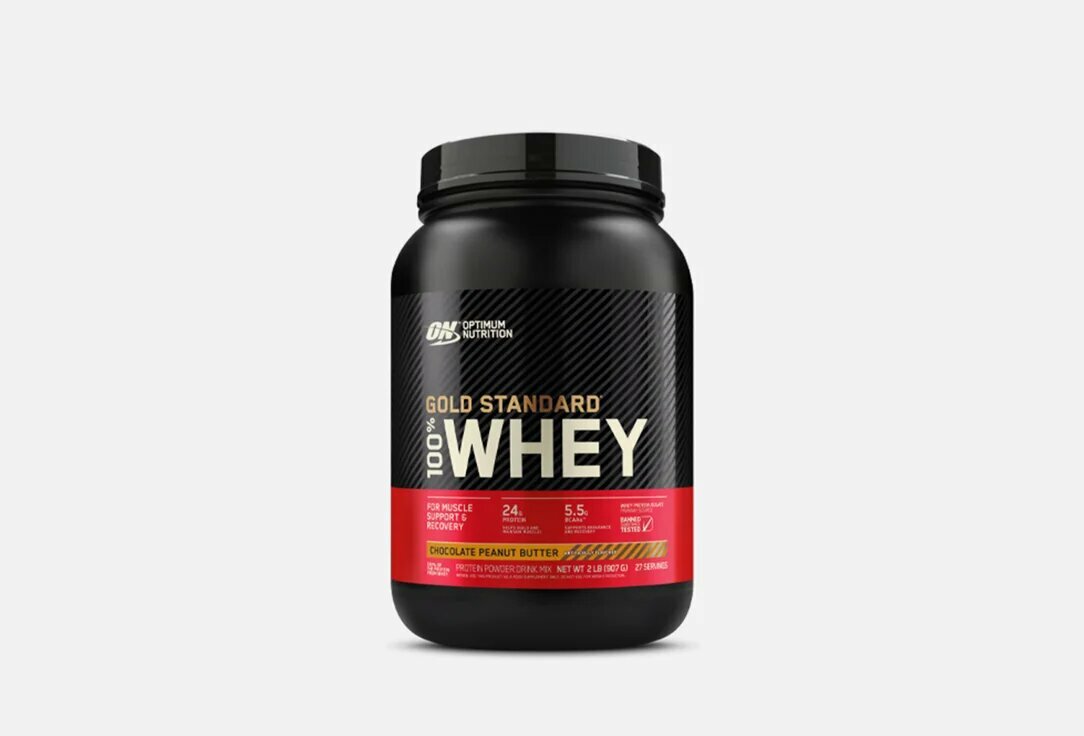 Optimum Nutrition 100% WHEY GOLD STANDARD Протеин 907 г