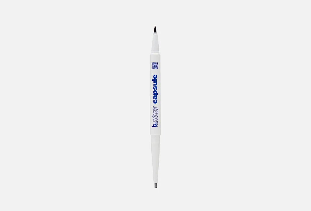B.COLOUR PROFESSIONAL shimmer Карандаш-лайнер для глаз 2в1 0.36 г 01, Back in black