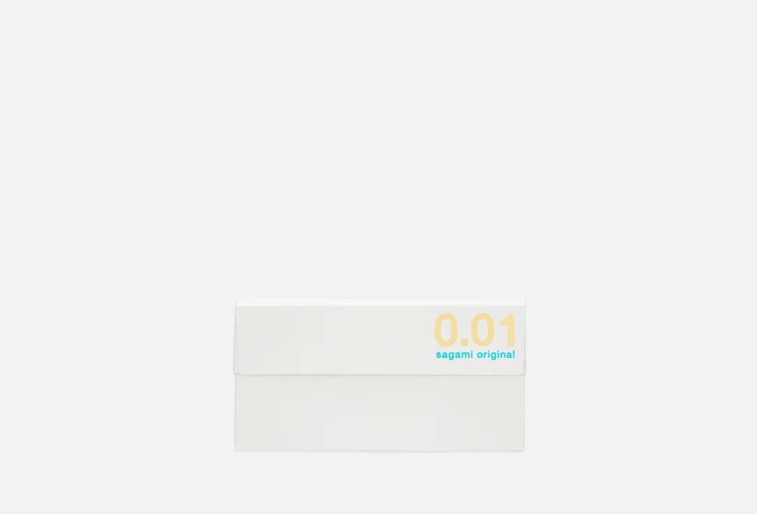 Sagami Original 0.01 polyurethane Extra Lub Презервативы ультратонкие 12 шт