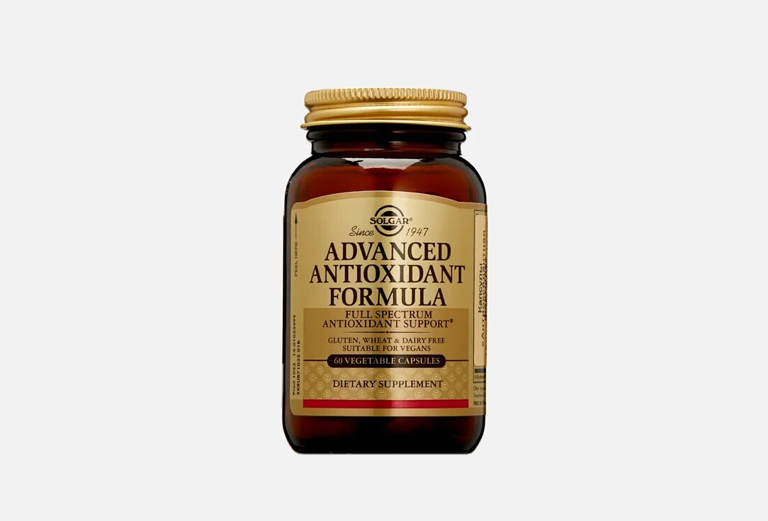 Solgar Advanced Antioxidant Formula в капсулах Комплекс витаминов и минералов 60 шт