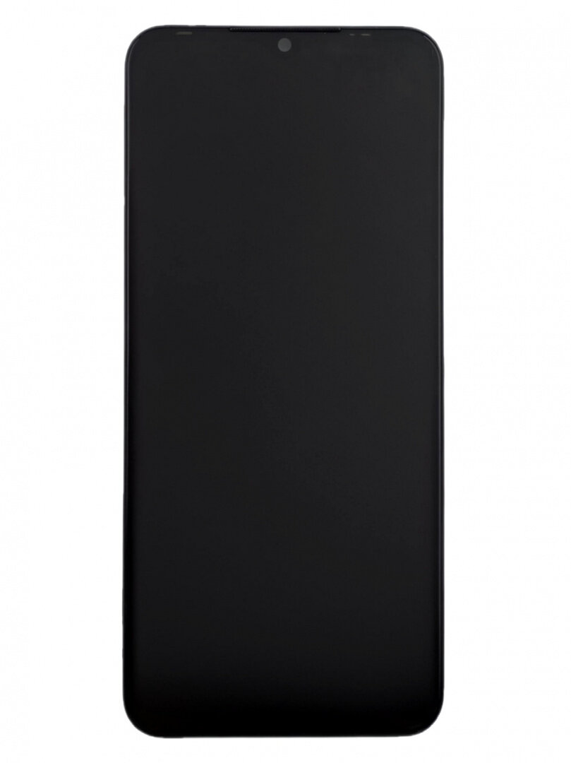 Дисплей для Tecno Spark Go 2022 в рамке, черный