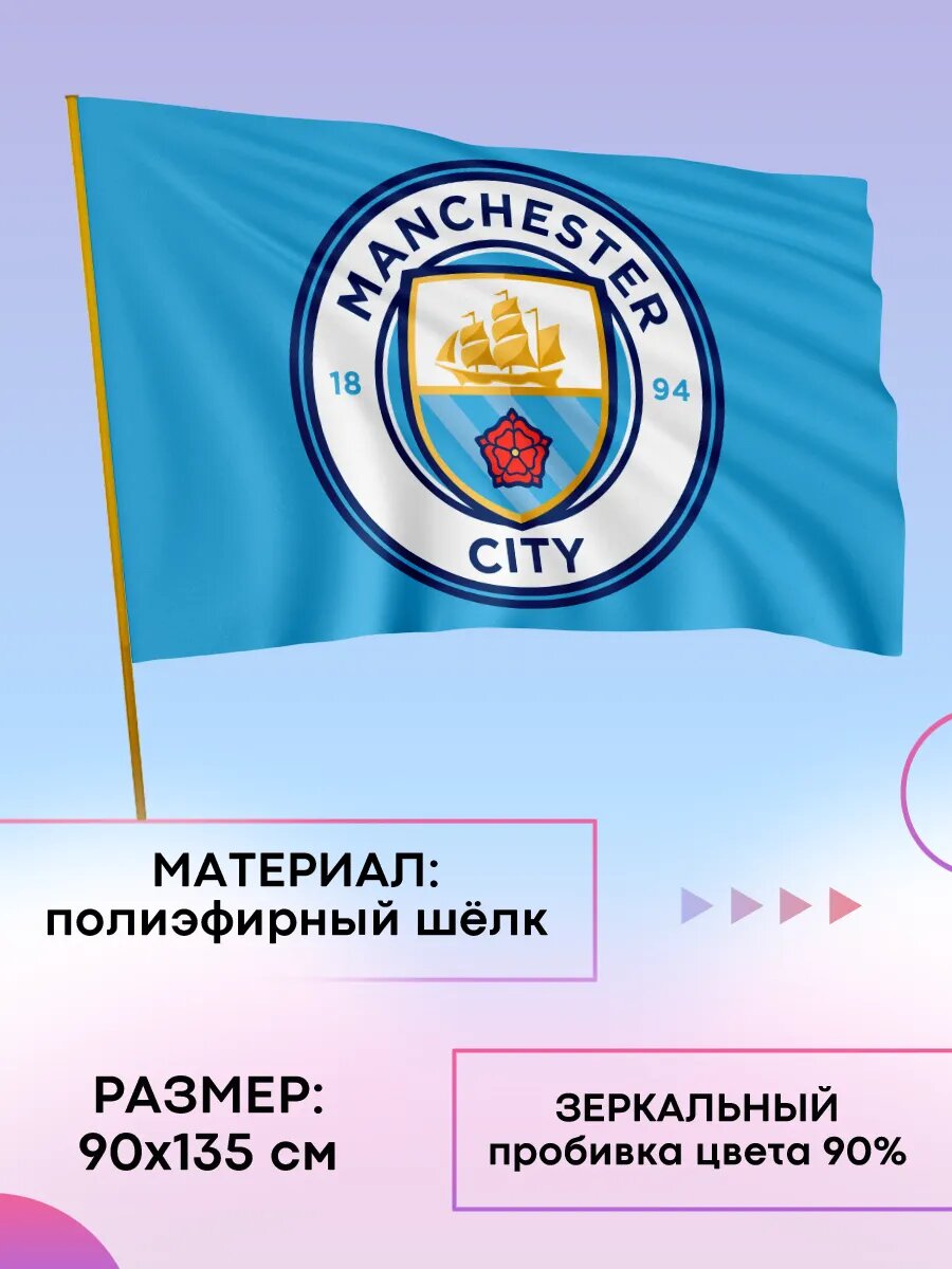 Флаг ФК Манчестер Сити