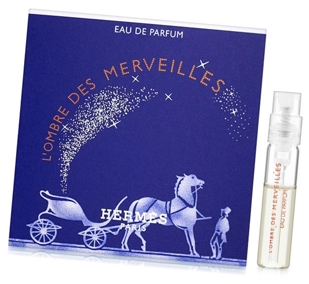Hermes L Ombre Des Merveilles парфюмерная вода 2 мл сэмпл для мужчин и женщин - Тень Чудес