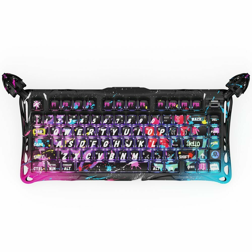 Клавиатура GravaStar Mercury V75 Pro U CG BLK RU, чёрный