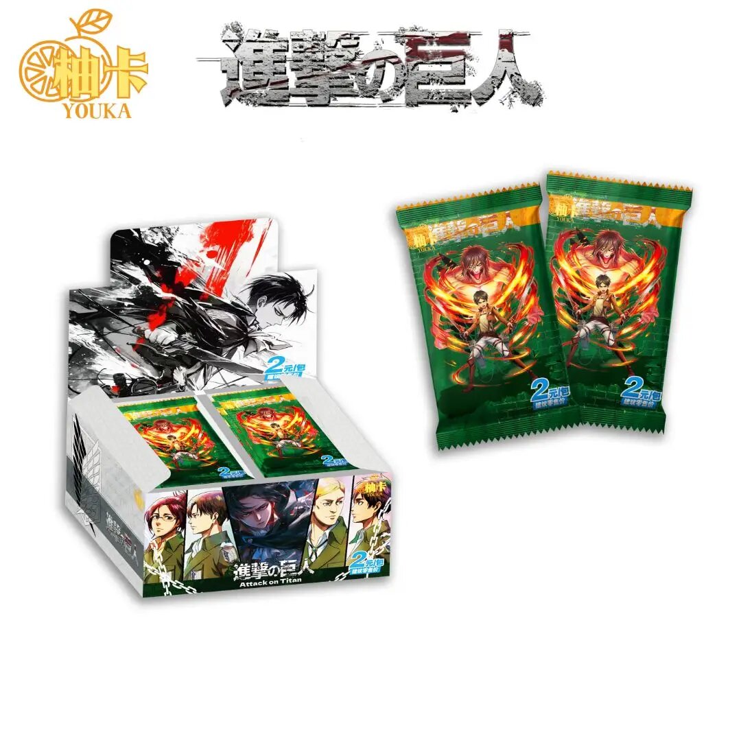 Коллекционные карточки Attack on Titan Bandai