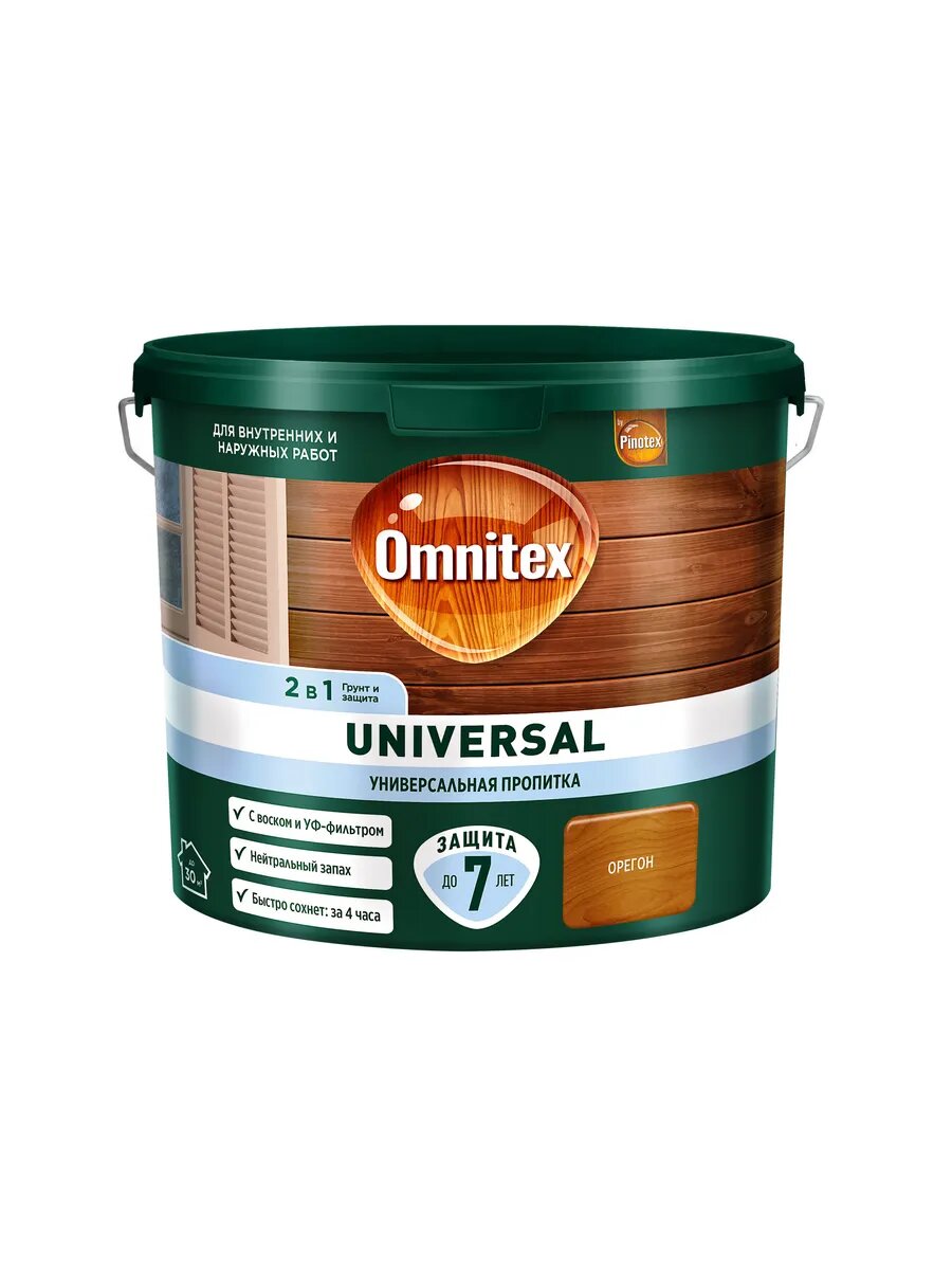 Пропитка Omnitex/Pinotex Universal Орегон 2,5 л