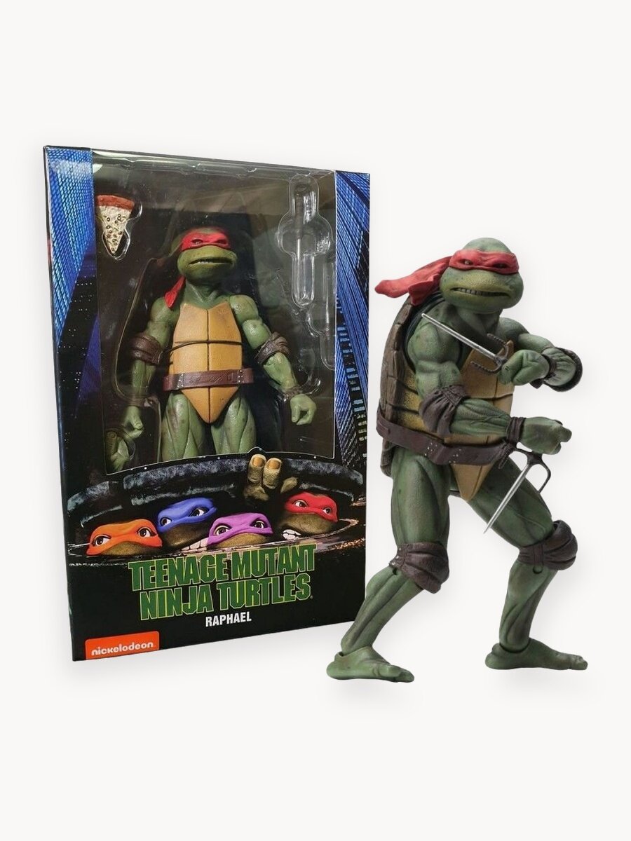 Фигурка Черепашки Ниндзя: Рафаэль TMNT (18см, коробка)