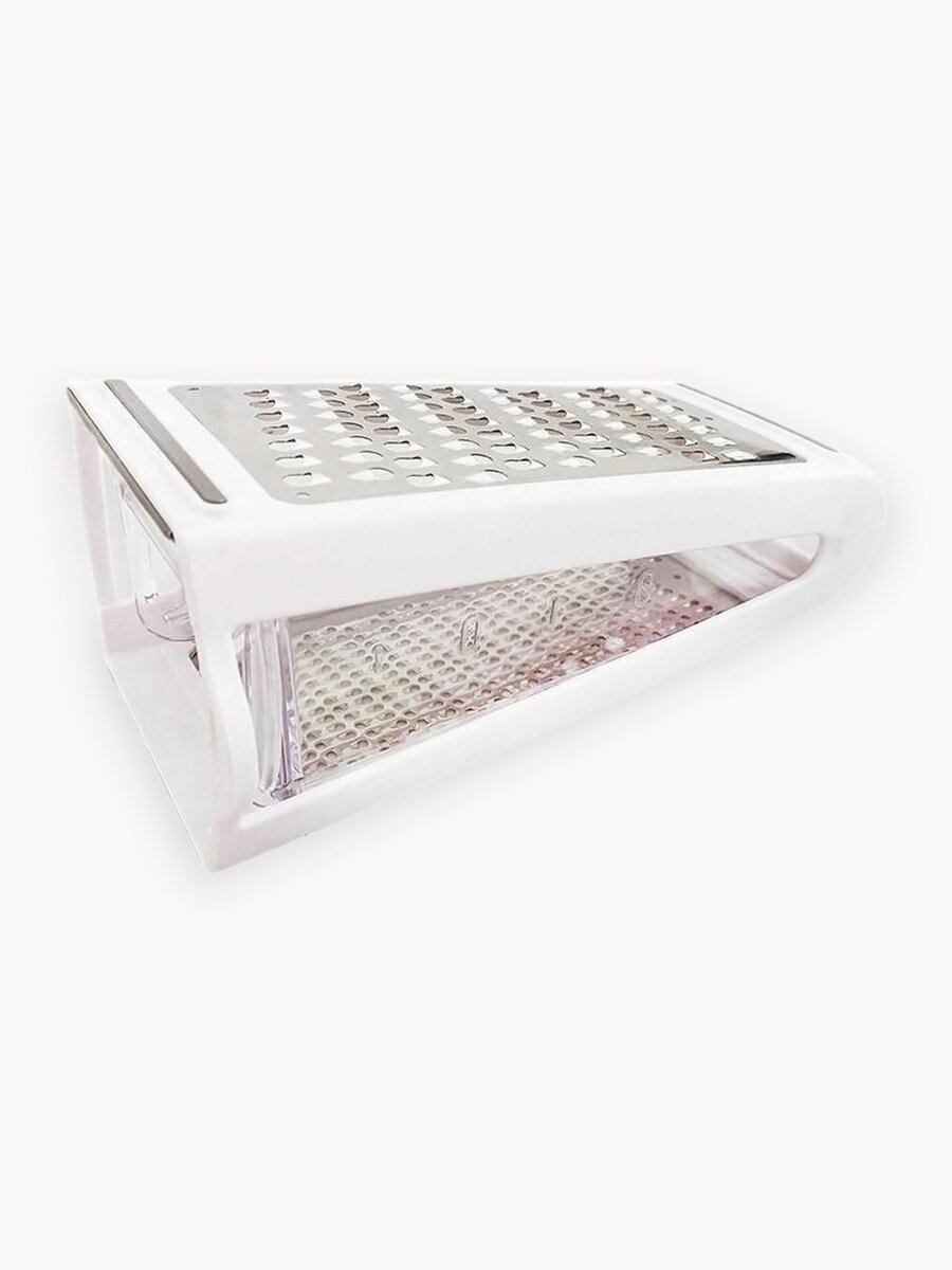 Терка двусторонняя с контейнером 2в1