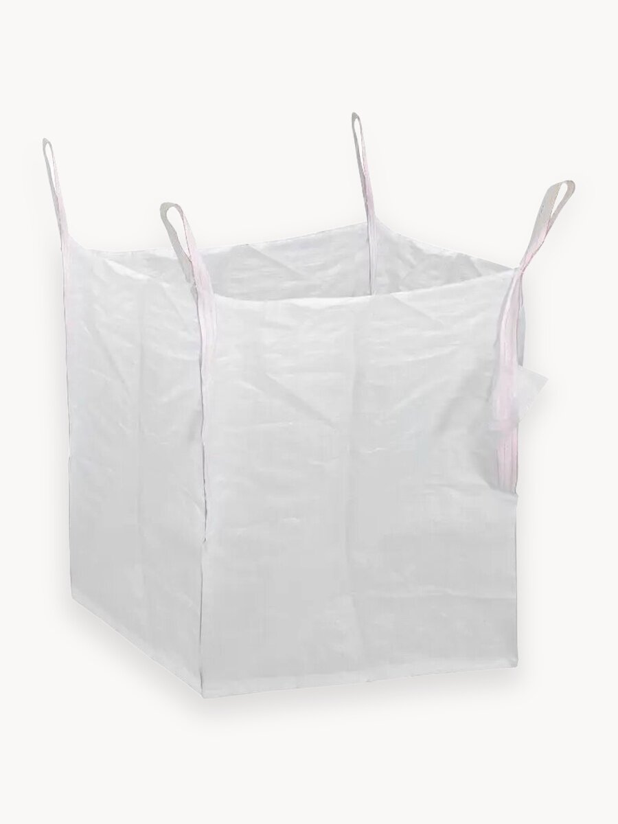 Биг-бэг четырехстропный 95х95х150, верх открытый, низ глухой