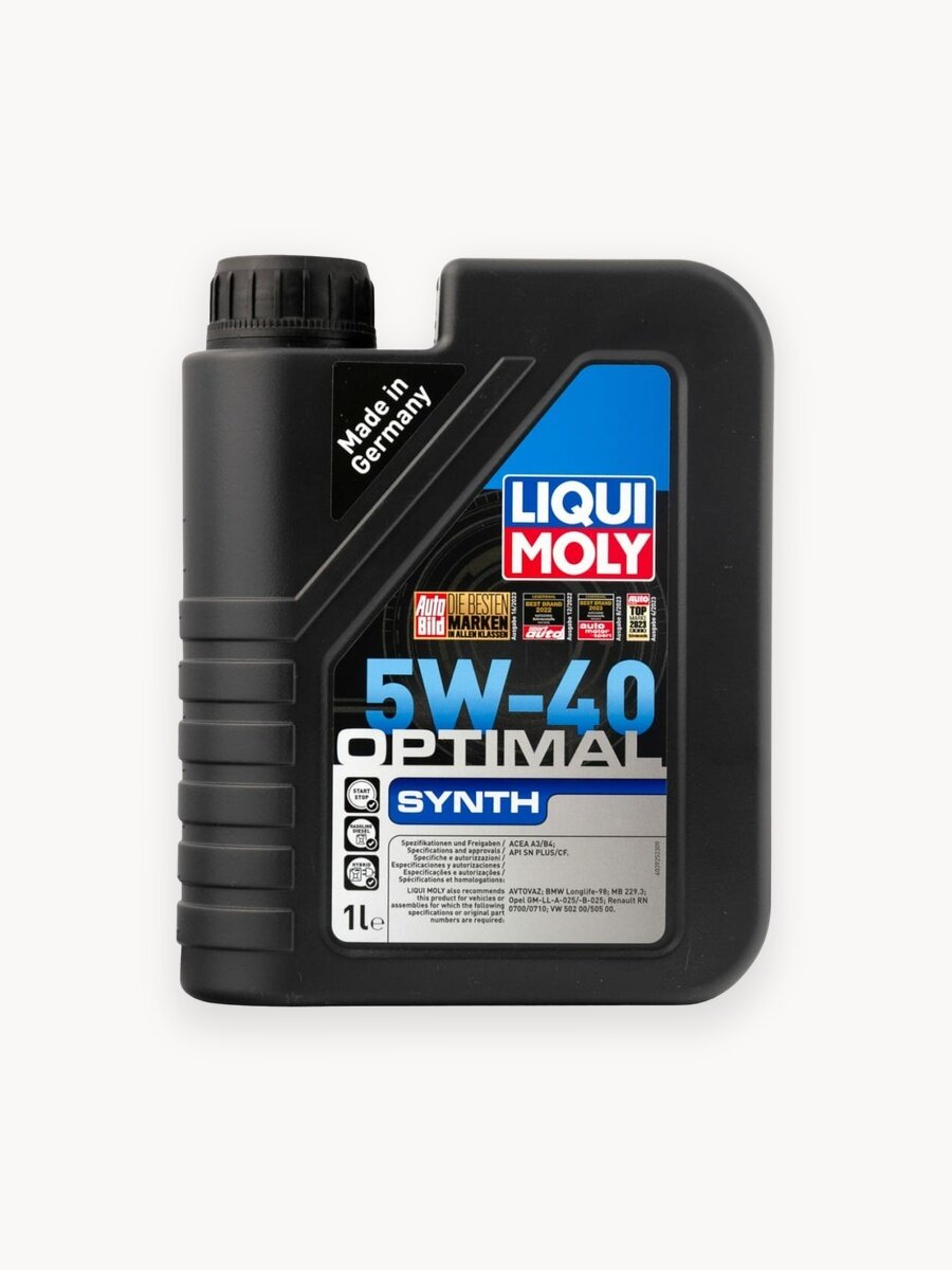 НС-синтетическое моторное масло LIQUI MOLY Optimal Synth 5W-40 1л 3925