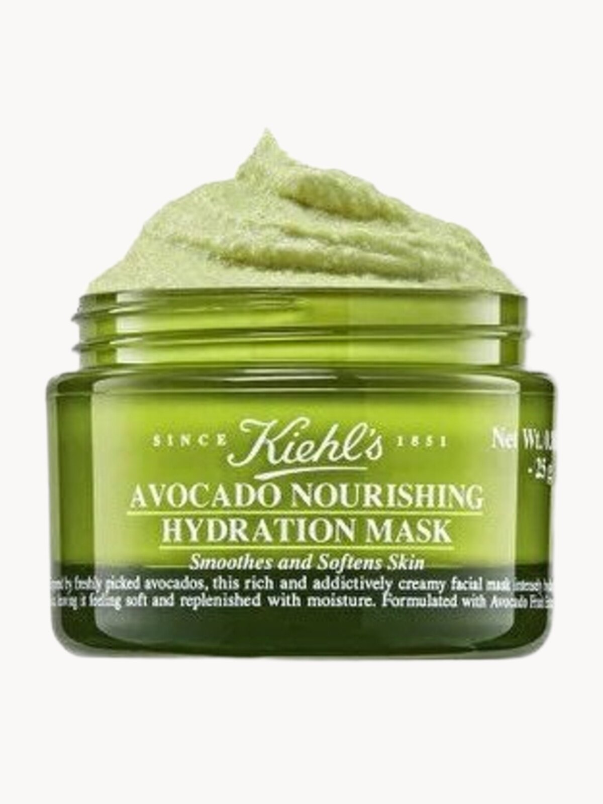 Маска для лица KIEHL’S Avocado Nourishing 10 мл | С экстрактом авокадо | Увлажняющая | Мини-формат