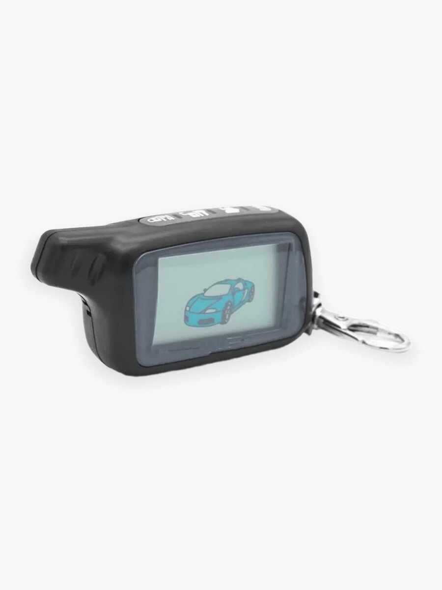 Брелок сигнализации Томагавк X5-Х3, Tomahawk, цвет черный, ЖК-дисплей