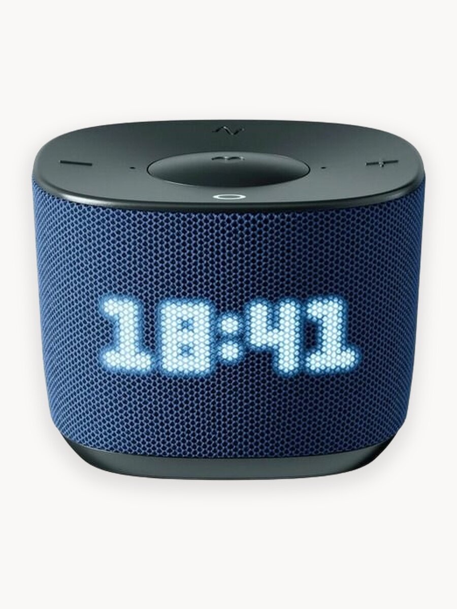 Умная колонка SBER Boom Home SBDV-00171DB, 8Вт, с Салют, синий + Датчик температуры и влажности