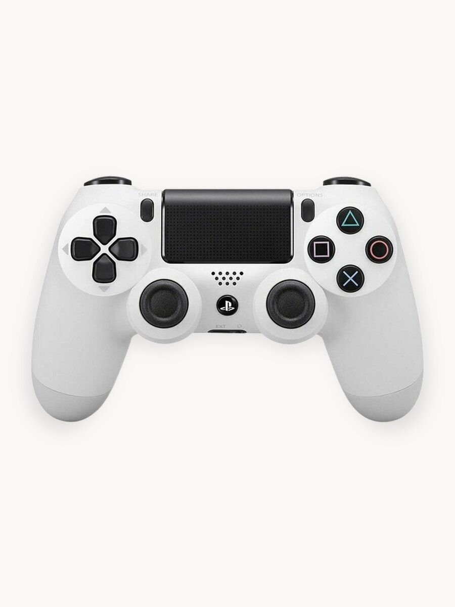 Геймпад "Белый ледник", для PS4/ПК, беспроводной, виброотдача
