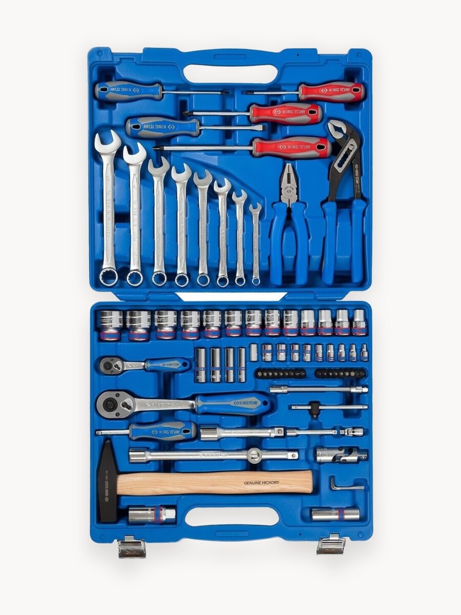 Набор инструментов универсальный, 77 предметов KING TONY 7577MR