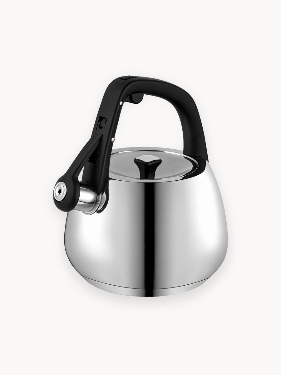 Чайник со свистком Polaris Mela-2,5L для газовой и индукционной плиты, 2,5 литра