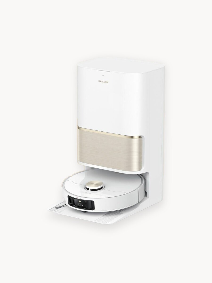 Пылесос-робот Dreame L50 Ultra, для сухой и влажной уборки, с автоматизированной самоочисткой, белый, RU-версия