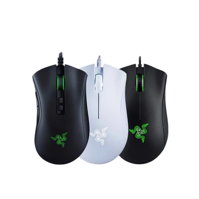 Razer DeathAdder Essential, WHITE — фото 1
