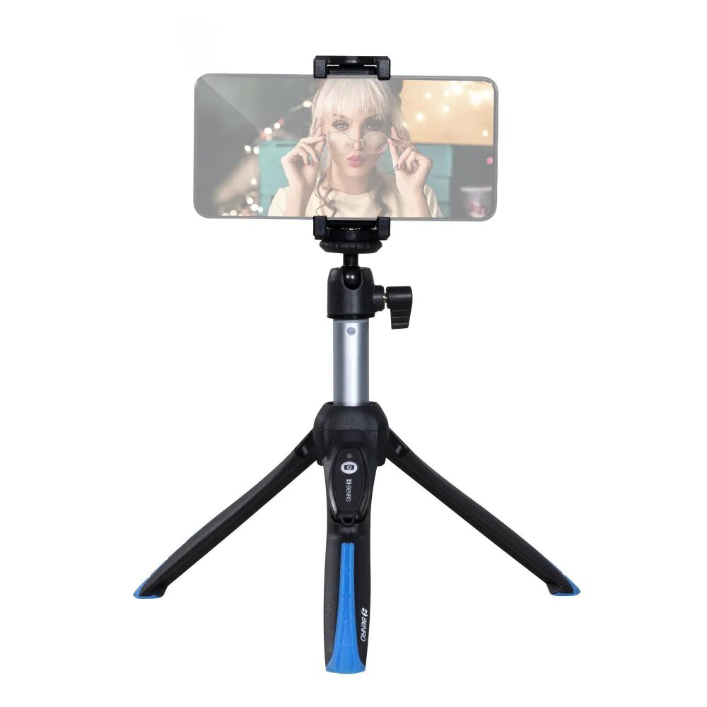 Штатив для телефона, держатель для телефона, селфи палка, пульт Bluetooth, Benro BK15