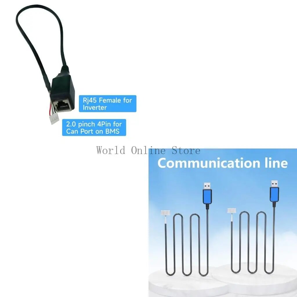 USB-UART/RS485 кабель 87HC Черный, Rj45 cable — фото 1