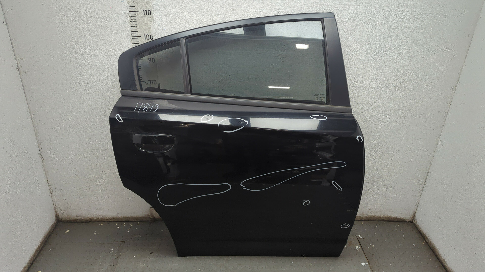 Дверь боковая (легковая) правая задняя Dodge Charger Б/У