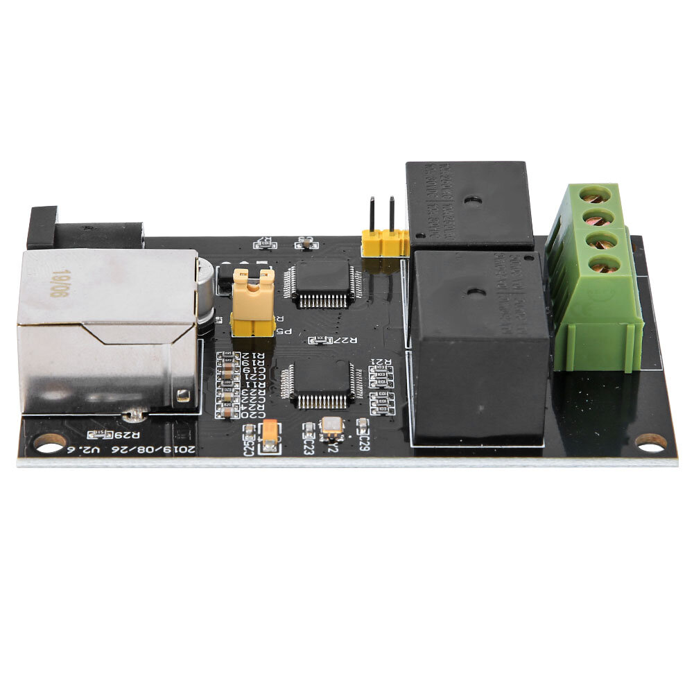Двухсторонняя плата интернет-реле, контроллер Ethernet TCP/IP, модуль управления дистанционным переключателем.