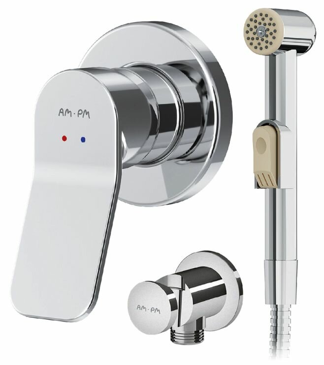 Гигиенический душ AM.PM X-Joy встраиваемый