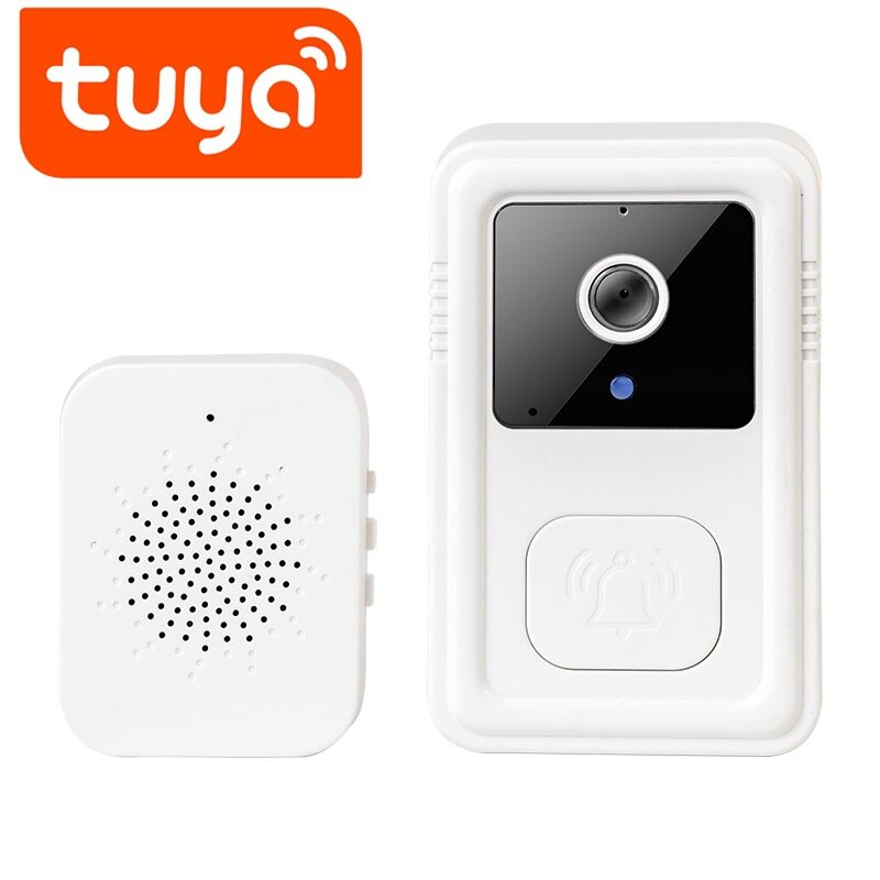 Видеодомофон TUYA с низким энергопотреблением, беспроводной Wi-Fi, HD, умная система безопасности для дома, интерком Tuya, кросс-бордер