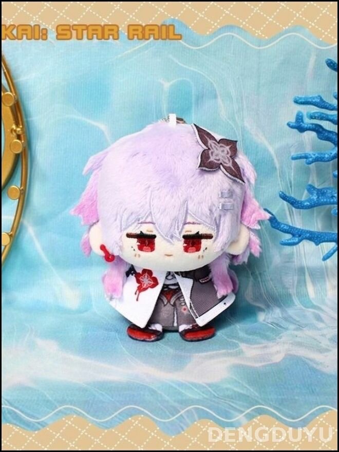 Аниме мягкая игрушка Темень(Март 7) Хонкай Стар Рейл / Evernight March 7 Honkai: Star Rail 12см Плюшевая Кукла Игрушка