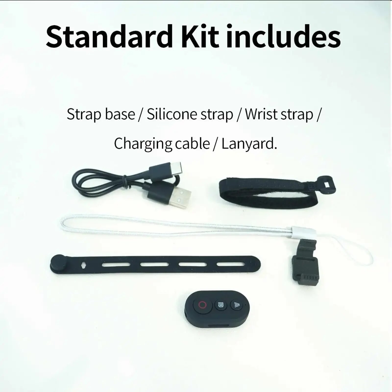 Беспроводной Bluetooth-пульт дистанционного управления с ремешком на запястье для экшн-камеры Insta360 X2/3/4/Go3/S/ACE pro/ACE GoPro 13/12/11/10/9/8