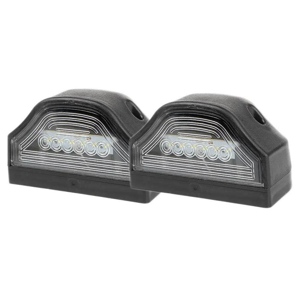 Подсветка номера / подсветка номера на прицеп светодиодная с габаритом, 12-24V, комплект 2 шт