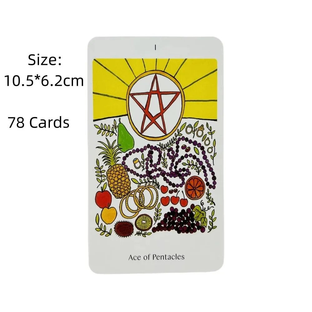 Карты Таро Привидение Дух говорит/Apparition A Spirit Speak Tarot, Гадальные карты 78 шт, Английский язык, для начинающих, классический формат, Китай — фото 1