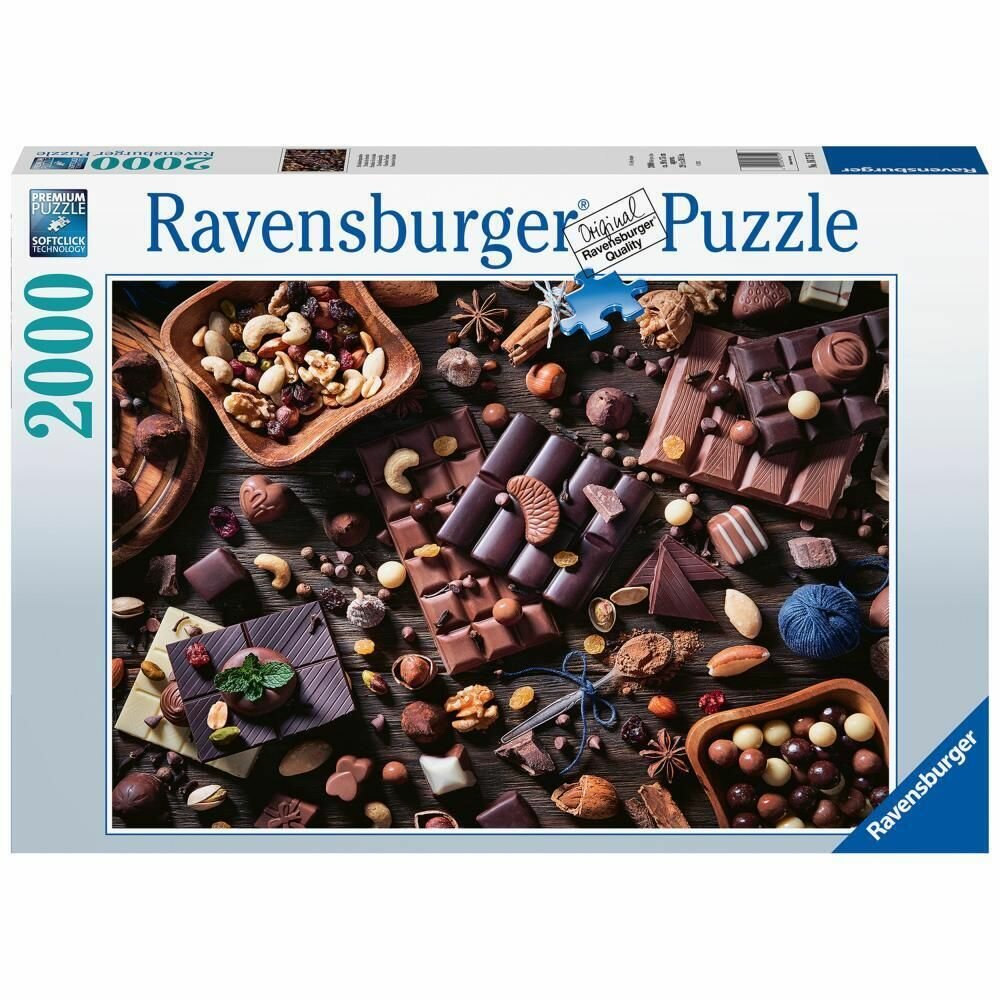 Пазл Ravensburger Шоколадный рай, 2000 деталей, 75х98 см