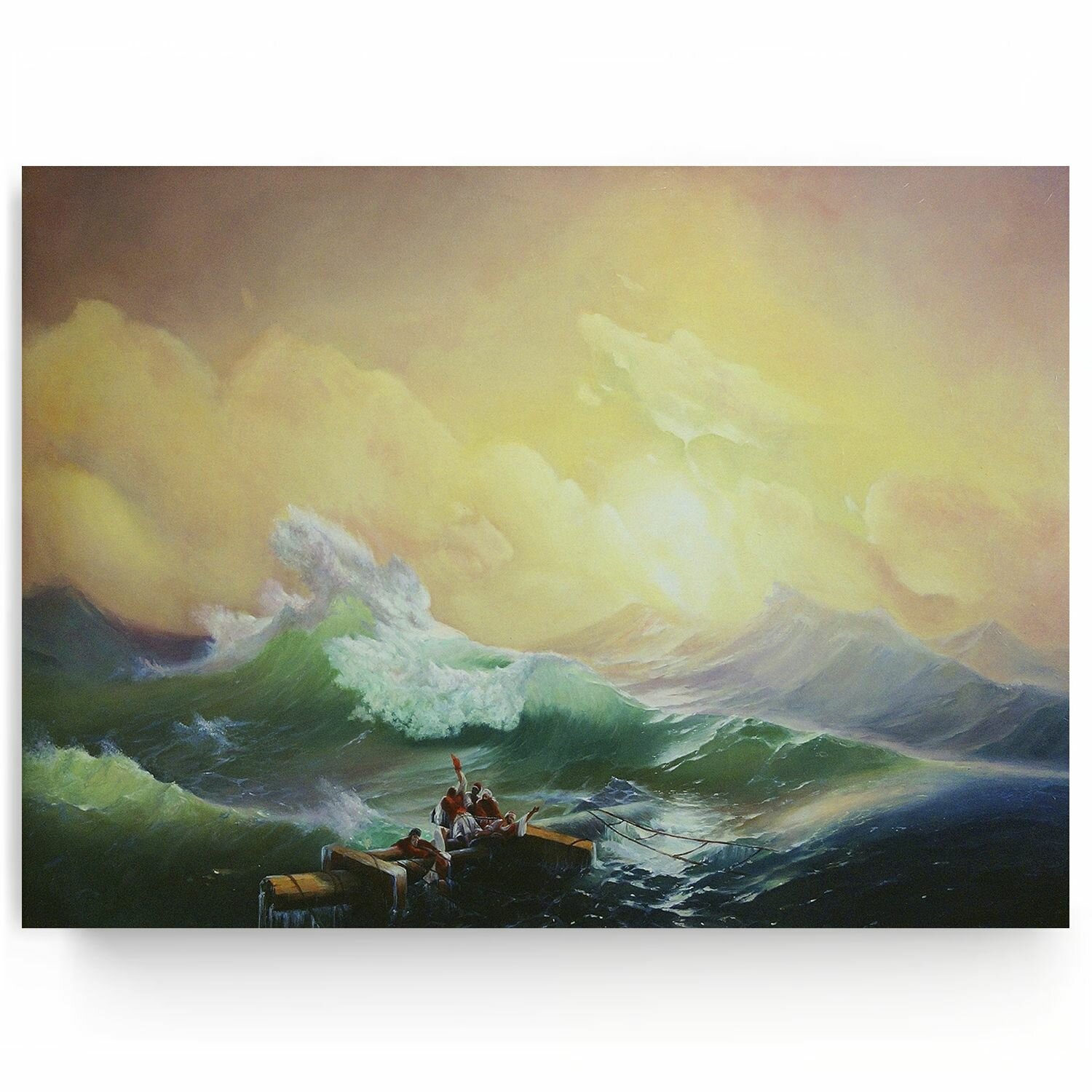 Картина / репродукция, Иван Айвазовский "Девятый вал", 60х80 см.