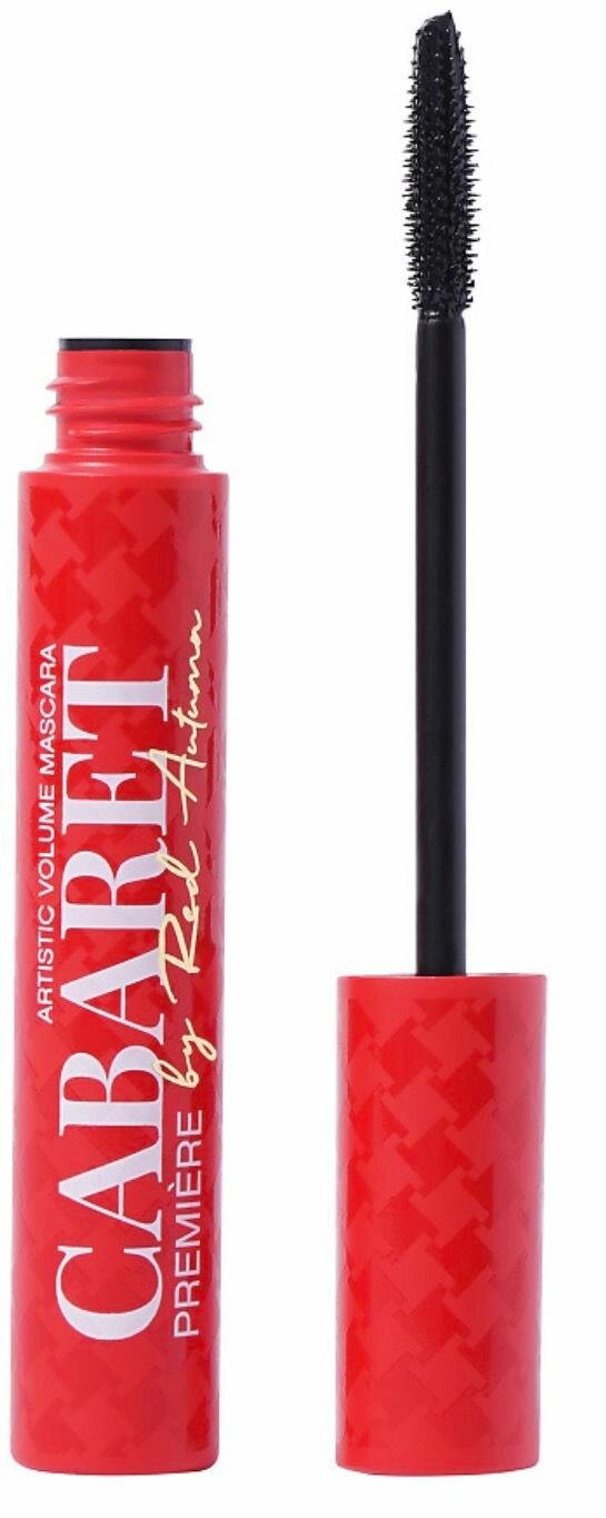 Тушь для ресниц черная, со сценическим эффектом, супер объём 9 мл. Cabaret