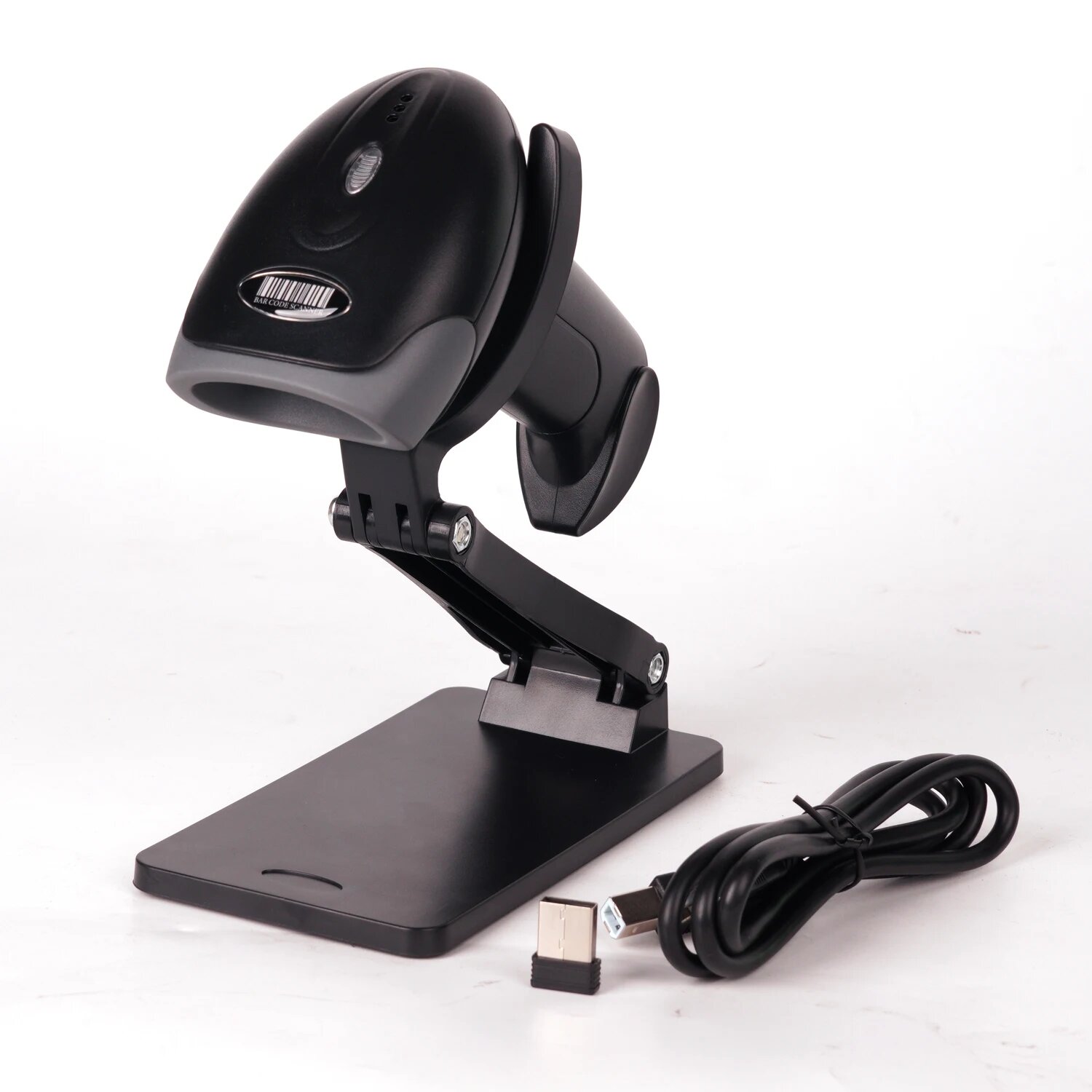 Сканер штрих-кодов с подставкой, Цвет: scanner with stand