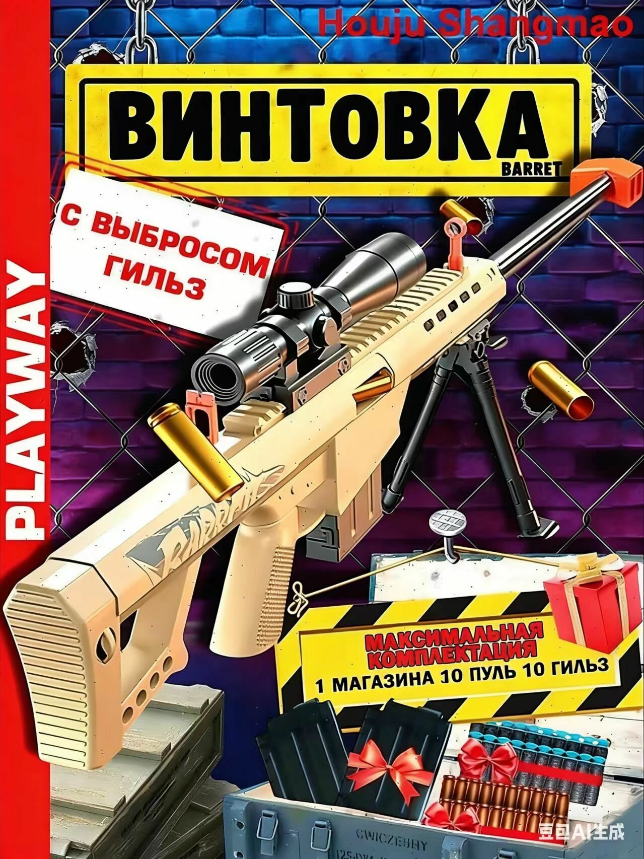 Игрушки для мальчиков, автомат игрушечный, снайперская винтовка