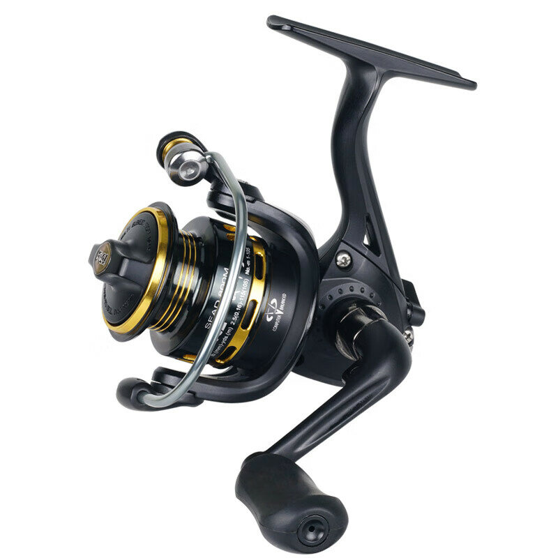 Dijia TICA SEAD800 Легкий спиннинговый катушка с мелким барабаном и диагональным отверстием, 7-осевой антикоррозийный