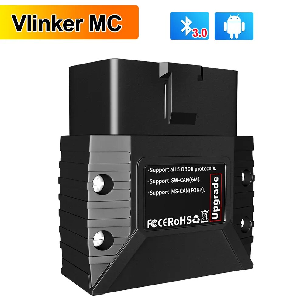 Vlinker MC Bluetooth 3.0 OBD2 сканер для авто