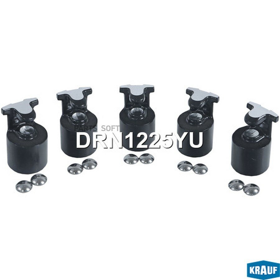 Комплект поршневой группы компрессора кондиционера от официального дистрибьютора, KRAUF, артикул DRN1225YU
