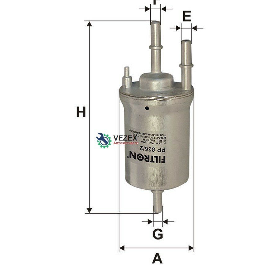 FILTRON PP836/2 Фильтр топливный