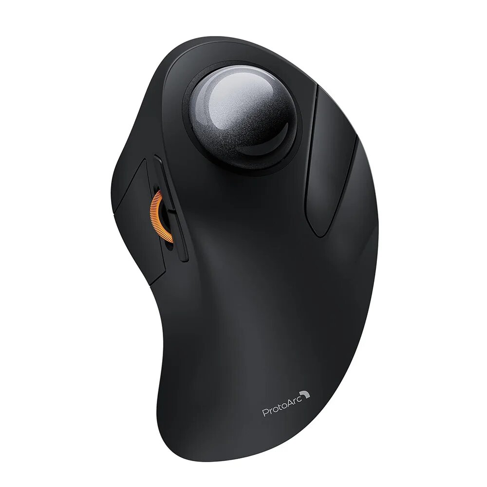 ProtoArc EM03 Беспроводная мышь-трекбол Black Gray