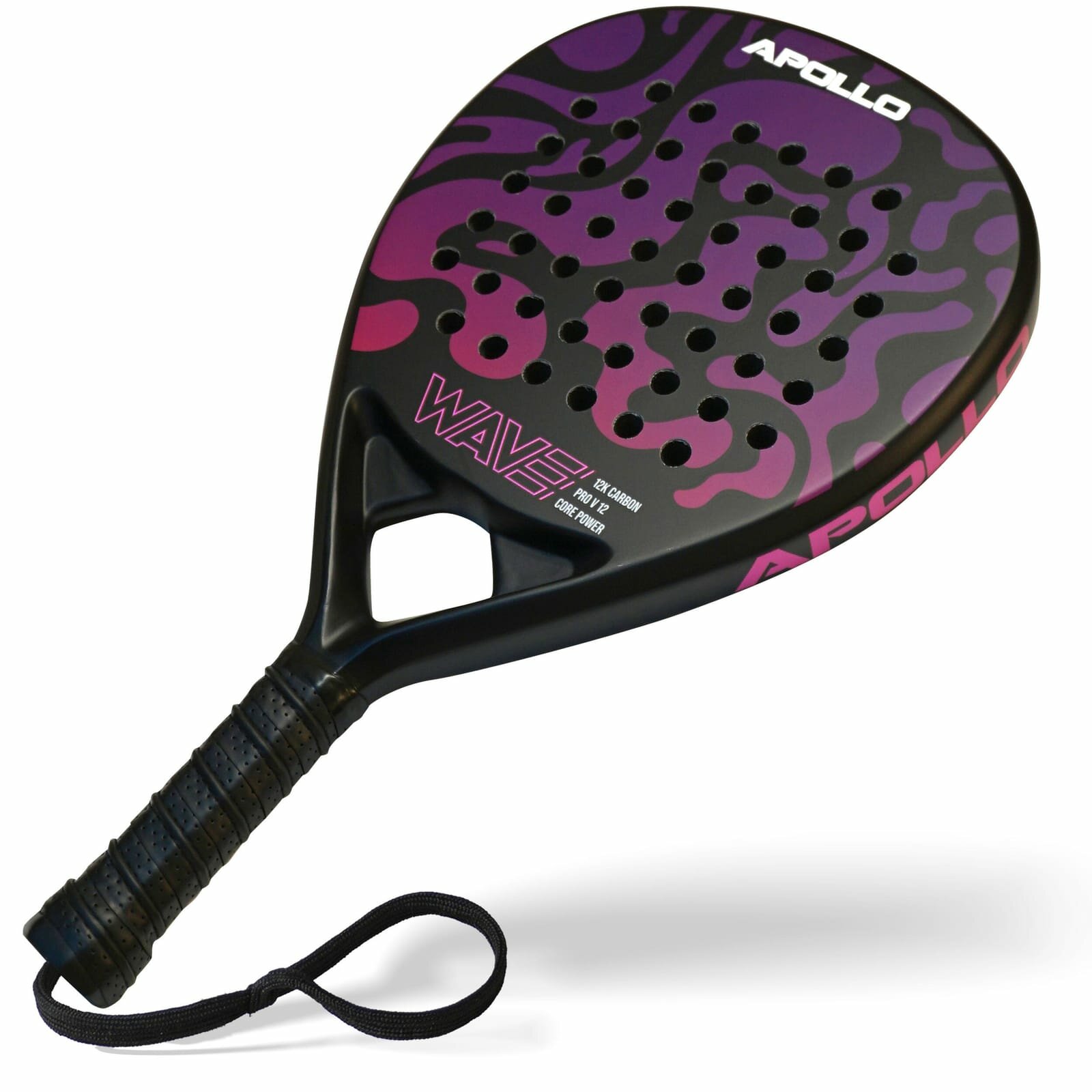 DECATHLON ракетка для падел тенниса Apollo 12K Wave, фиолетовый/розовый