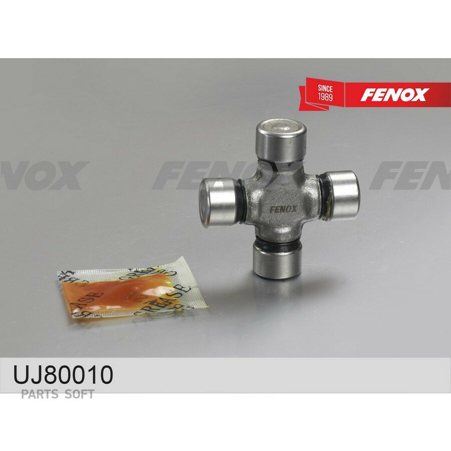 FENOX UJ80010 Крестовина кард. вала RENAULT DUSTER 11-