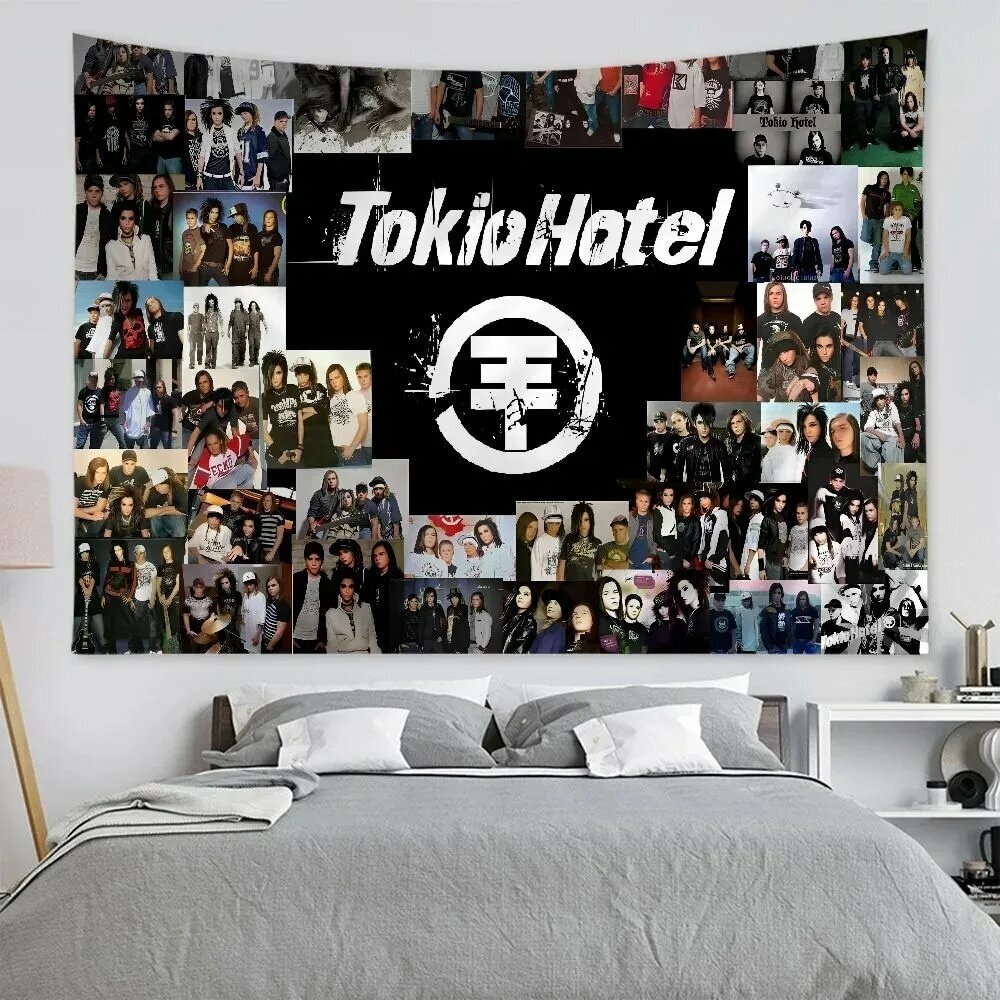 TATB Гобелен "Tokio Hotel Том Билл Каулитц", 75х100 см, 11x11