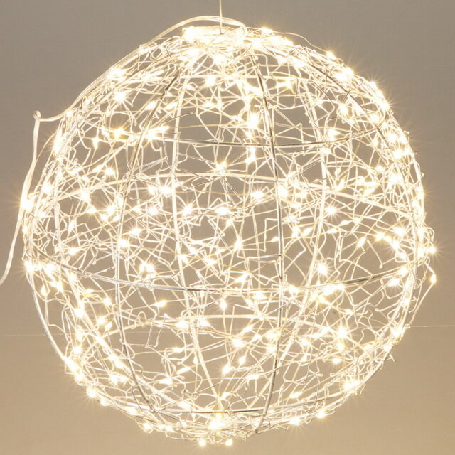 Светодиодный Шар Celesphere 18 см белый, 200 экстра теплых белых микро LED ламп, таймер, IP44, Koopman, AMZ141060