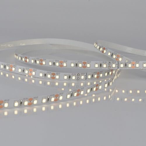 Светодиодная лента Uniel ULS-M13-2835-120LED/m-8mm-IP20-DC12V-9,6W/m-5M-4000K PROFI Гибкаяна самоклеящейся основе. Катушка 5м. в герметичной упаковке. Белый