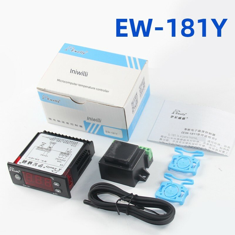 Иньюилли EW-181Y универсальный цифровой регулятор температуры с пластиковым датчиком совместимый с моделями 981