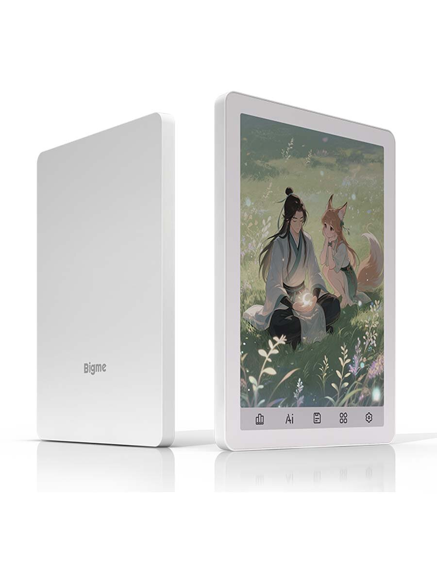 Электронная книга Bigme B6, E-Ink, 6", 36 уровней яркости, 64 Гб, 4 Гб ОЗУ, Wi-Fi, Bluetooth