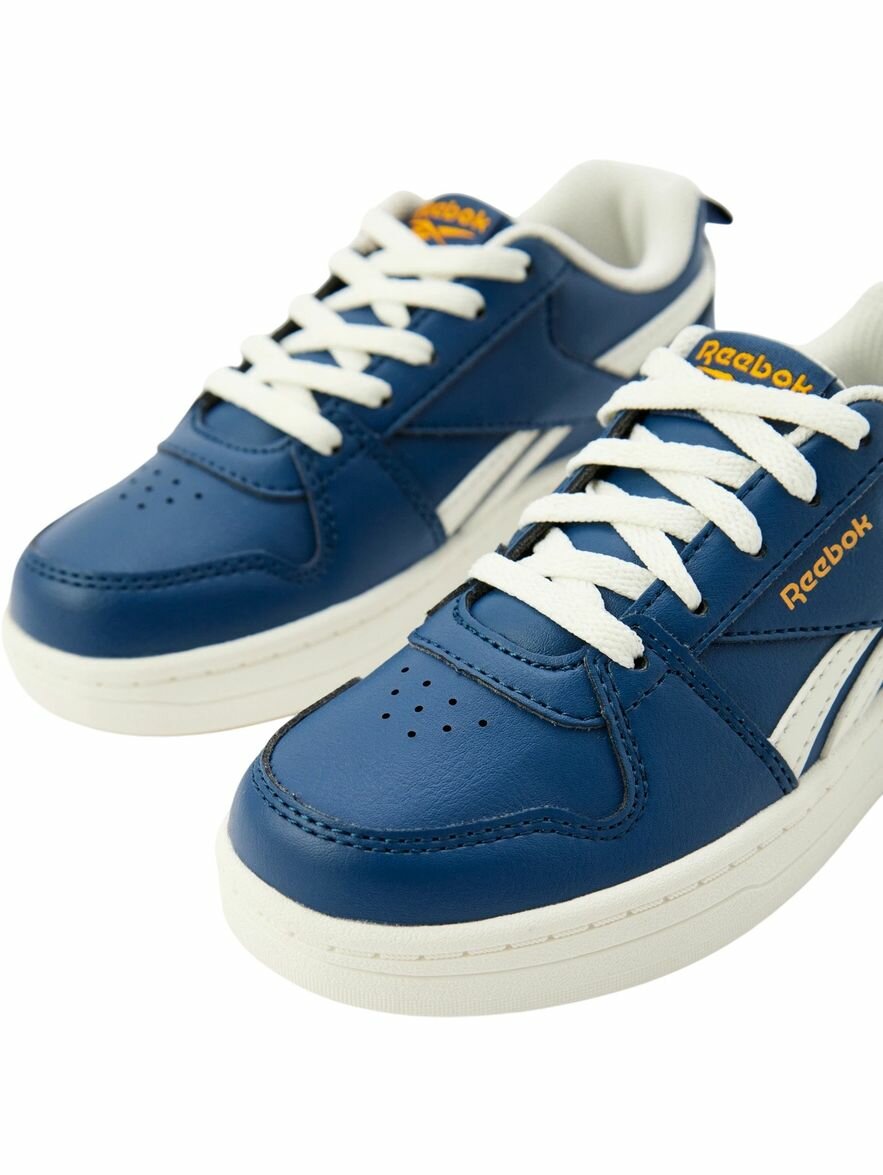 Кеды Reebok Royal Prime 2.0 K, размер 6,5 US, голубой/бежевый/оранжевый — фото 1